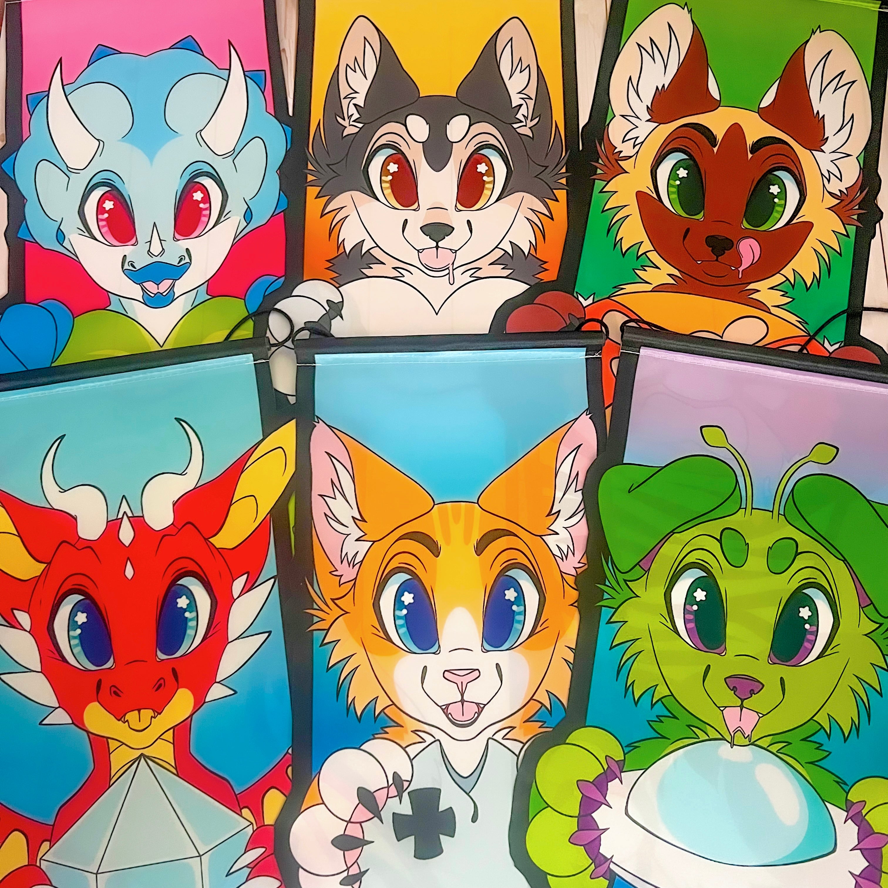 Animal Pin Banners – KowaiKaito